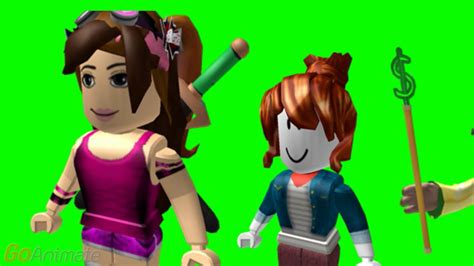 Minecraft Steve And Roblox Guy Rewind Green Screen Youtube