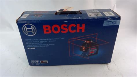 Bosch Three Plane Leveling And Alignment Line Laser Property Room