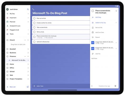 How To Use Microsoft To Do As A Cross Platform Gtd Solution The Sweet