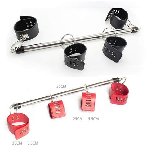 Handcuffs Ankle Cuff Bondage Spreader Bar Leg Spreader Restraint Hood