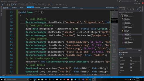 Opengl Learnopengl 2d Breakout Game Collision Detection And