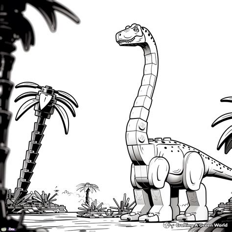 Lego Jurassic World Coloring Pages Free And Printable