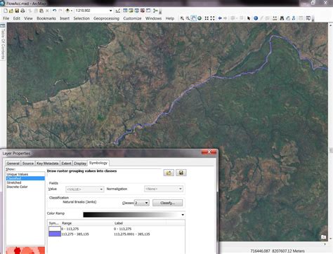 Arcgis Desktop Understanding Flow Accumulation Geographic Information Systems Stack Exchange