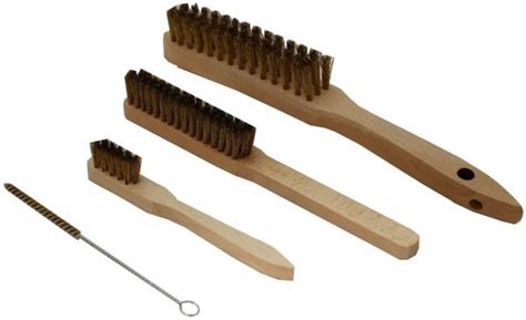 Месингови четки за почистване на дюзи и накрайници на заваръчни уреди с горещ въздух Херц