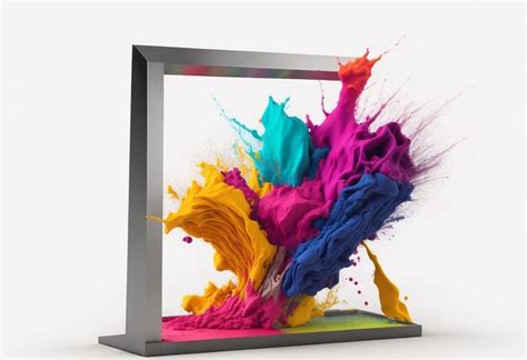 Premium Ai Image Color Art
