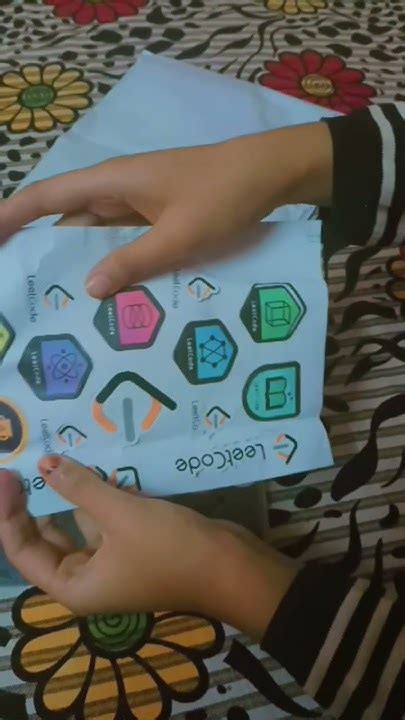 unboxing leetcode swag awesome t shirts and stickers revealed leetcode