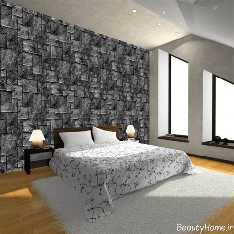 کاغذ دیواری طوسی با طرح های بسیار زیبا برای پذیرایی و اتاق خواب