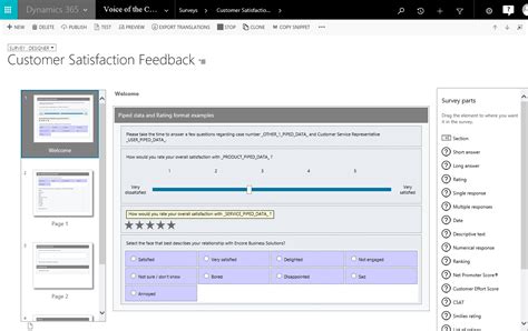 Dynamics 365 Voice Of The Customer Feature Encore Business Solutions