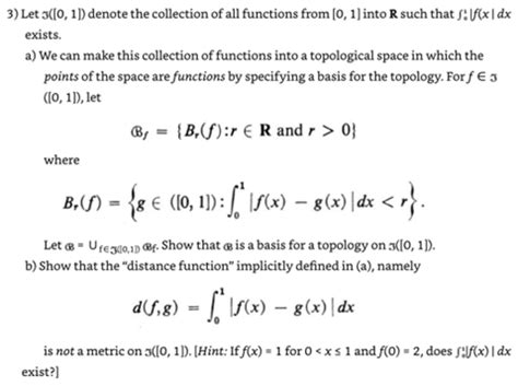 Solved Let ℑ denote the collection of all Chegg com