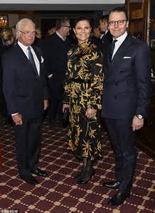 Crown Princess Victoria Of Sweden Looks Sophisticated In A Metallic