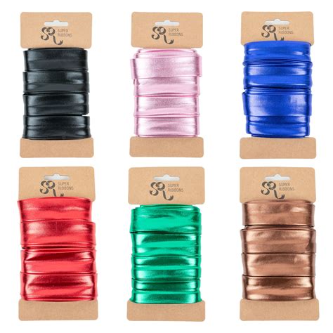 Metallic Bias Binding 25mm X 10m Folded Sr2408