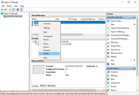 Restoring Deleted Vm On Hyper V From Vhdx Or Exported Files
