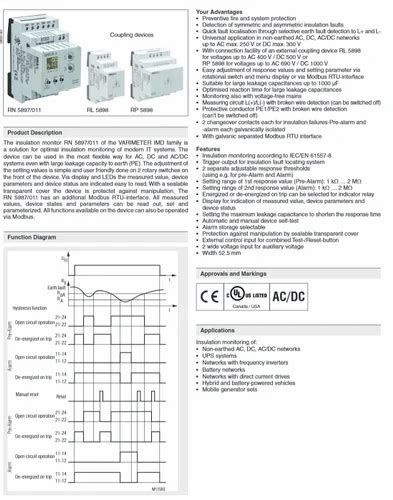 Insulation Monitoring Device 240 V At ₹ 210000 In Mumbai Id