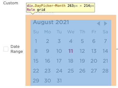 ClassNames Do Not Get Applied Issue 1249 Gpbl React Day Picker