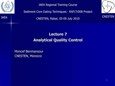 PPT Lecture 7 Analytical Quality Control PowerPoint Presentation Free Download ID 3210695