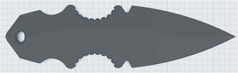 Neck Knife 1 By Peter Ennist Download Free Stl Model
