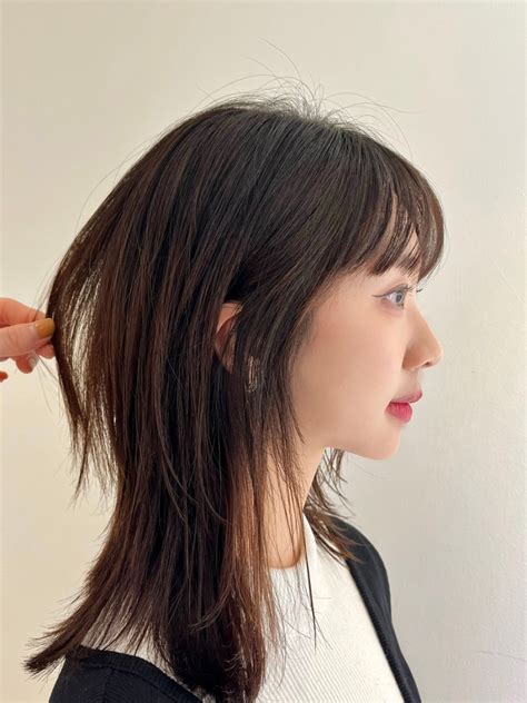 태연 한소희 아이유 머리 중단발레이어드 허쉬슬릭펌 네이버 블로그