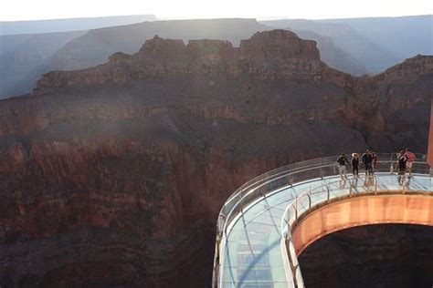 A Glass Bridge At Grand Canyon West Grand Canyon Skywalk Hualapai