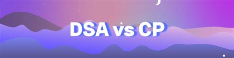 Dsa Vs Cp