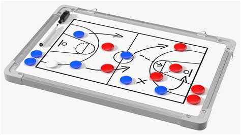 Basketball Coaching Board With Game Plan Fur 3d Model 29 Max Free3d