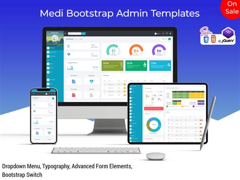 Medi Bootstrap Admin Templates 5 Bootstrap Admin Template