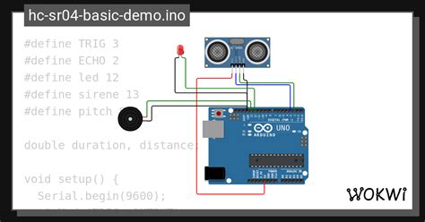 Ultrassonico Wokwi Esp32 Stm32 Arduino Simulator