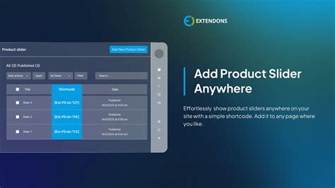 Woocommerce Product Carousel Slider
