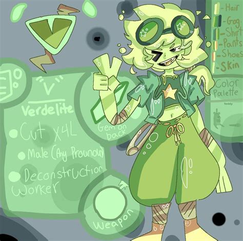 Art Of My Oc Verdelite R Stevenuniverse