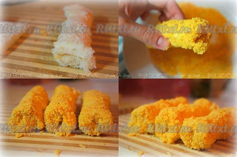 Хлебные палочки с сыром: 7 фото в рецепте