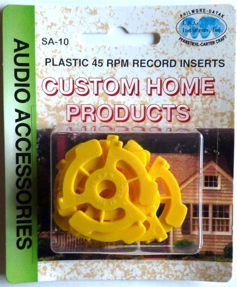 Pfanstiehl Plastic 45 Rpm Record Inserts Pack Of 10 Free Image Download