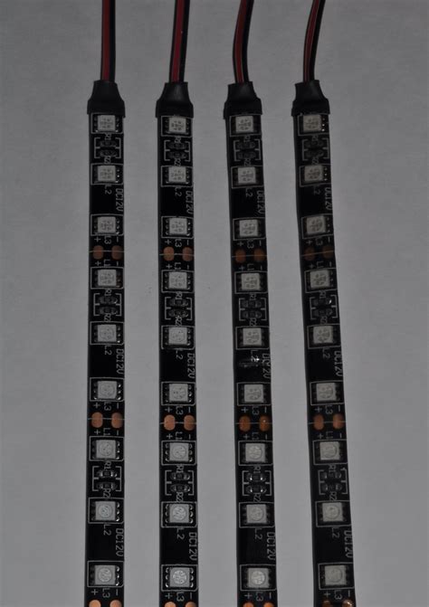 Multi Color LED Flexible Ultra Bright Strips Flexible LED Strips Dual Mini Remote Control