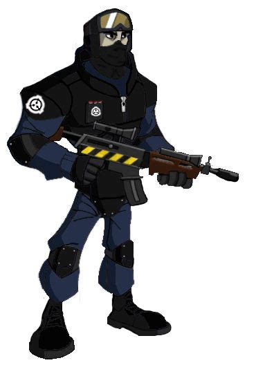 SCP Foundation Mobile Task Force Operative Artwork