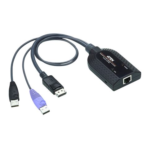 ATEN KA USB DisplayPort Virtual Media KVM Adapter Cable KA AX Mwave