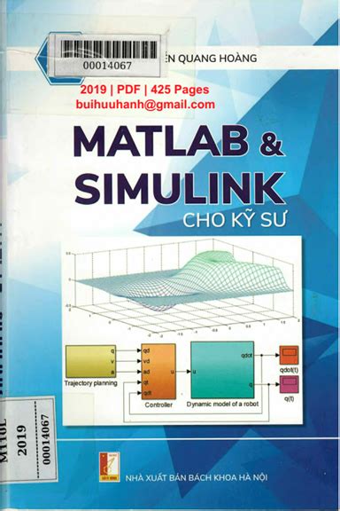 Matlab Và Simulink Cho Kỹ Sư Nxb Bách Khoa 2019 Nguyễn Quang Hoàng 425 Trang Sách Việt Nam