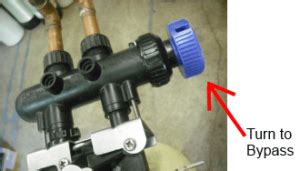 How To Bypass Your Water Softener Culligan Of Crete