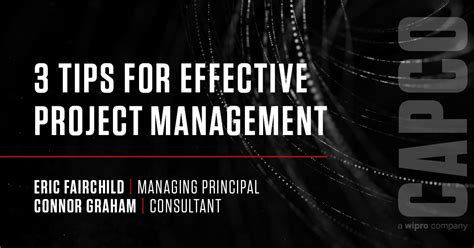 Tochi Okorie Auf Linkedin Project Management 3x3 3 Tips For 3 Key