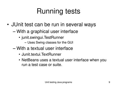 Unit Testing Java Programs Using Junit Ppt Download