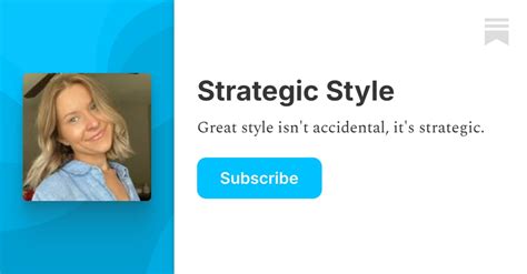 Strategic Style Substack