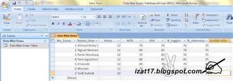 Pengertian Dan Langkah Langkah Membuat Query Pada Ms Access Layar Kerja