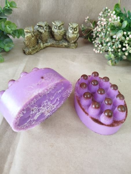 Массажное мыло с люфой Массажное мыло с люфой сделает кожу упругой и мягкой Люфа стимулирует