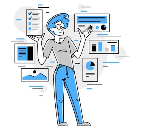 Data Systematization Collecting And Analyzing Information Intellectual Worker Making Analysis