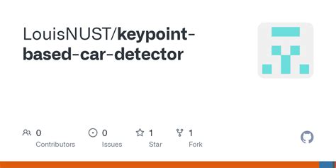 GitHub LouisNUST Keypoint Based Car Detector