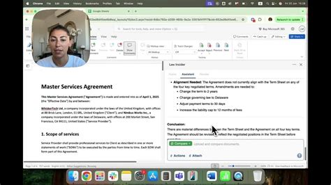 Lesson 4 From Term Sheet To Redlined Contract In 60 Seconds Youtube
