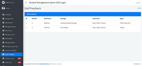 Student Management In Django Free Source Code