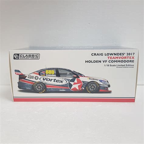 Classic Carlectables 118 Scale 888 Craig Lowndes 2017 Teamvortex