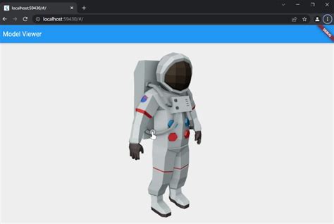 3d Model Viewer For Flutter