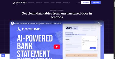 Docsumo Intelligent Document Processing