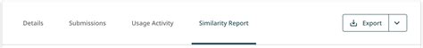similarity report statistics ithenticate guides
