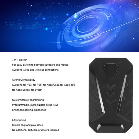 Keyboard Mouse Converter Mobile Game Converter 7 In 1 Plug And Play For