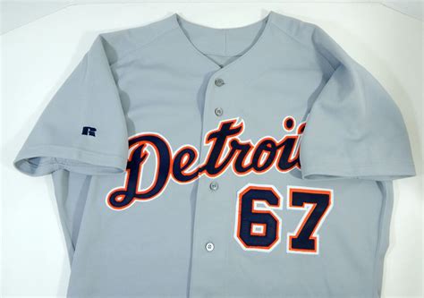 Detroit Tigers 1995 96 Away Jersey